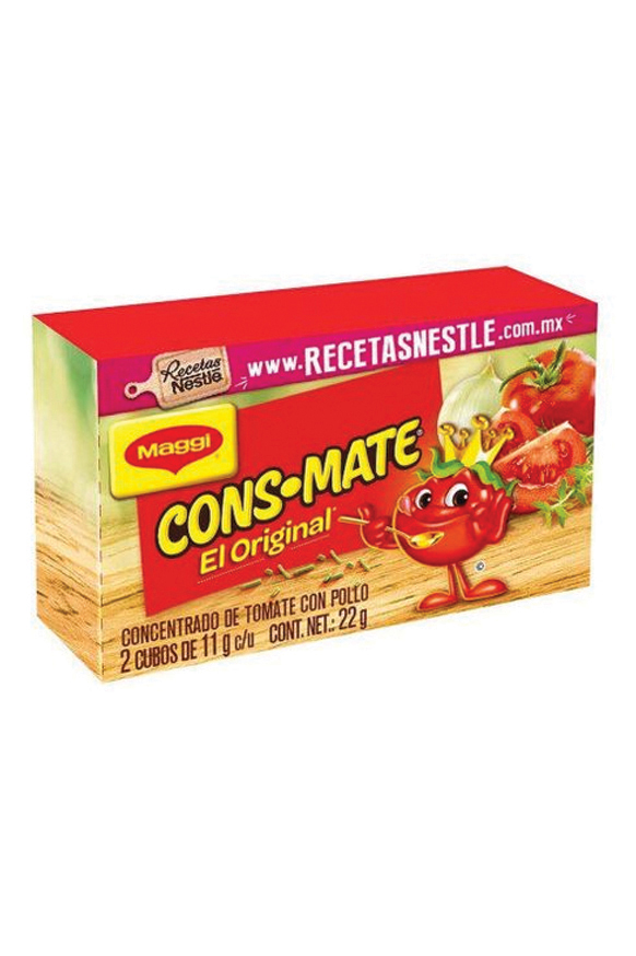 Mercado San Juan - Consomate Maggi 2 Cubos 22G