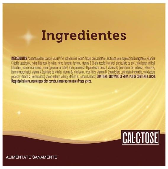 Mercado San Juan - Chocolate Polvo Calcetose Fo/So. 350G