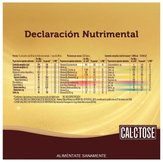 Mercado San Juan - Chocolate Polvo Calcetose Fo/So. 350G