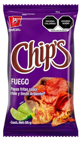 Mercado San Juan - Barcel chips fuego 42g pieza
