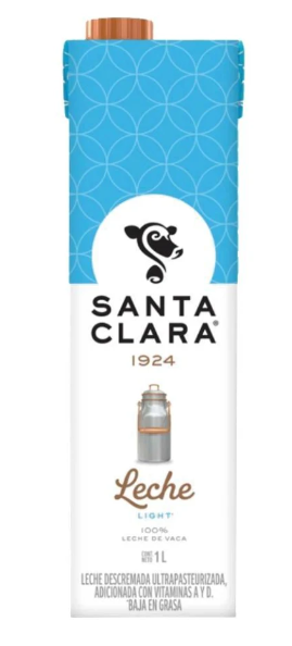 Mercado San Juan - Leche Santa Clara Light UHT 1Lt Pieza