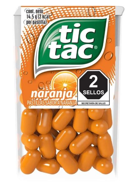 Mercado San Juan - Pastilla Dulce Tic Tac S. Naranja 16G