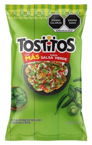 Mercado San Juan - Botana Sabritas Tostitos Salsa Verde 57G