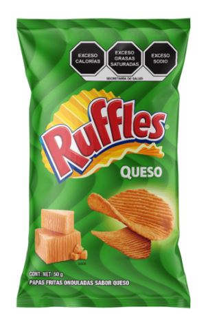 Mercado San Juan - Papas Sabritas Ruffles Sabor Queso 48G Pieza