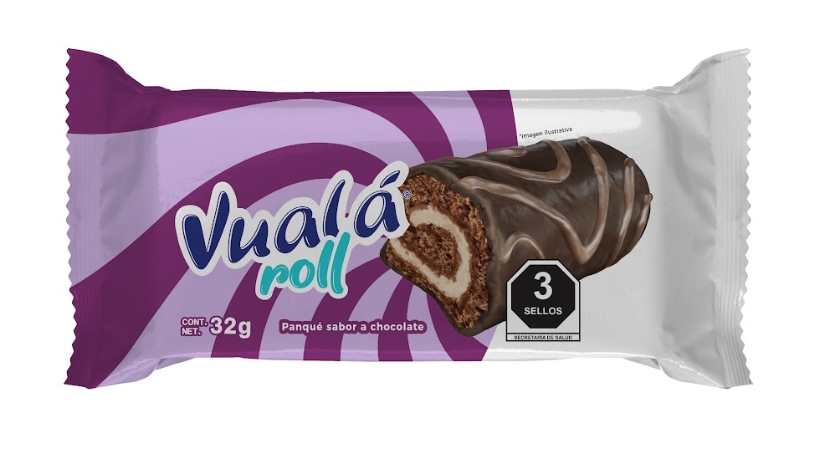 Mercado San Juan - Chocolate Vuala Swich Roll 32G