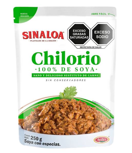 Mercado San Juan - Chilorio De Soya Sinaloa Pouch 250G Pieza